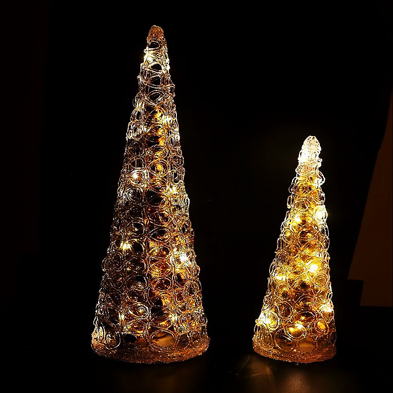 Wholesale Christmas Tree Shape Decoration Battery Operated Led ...